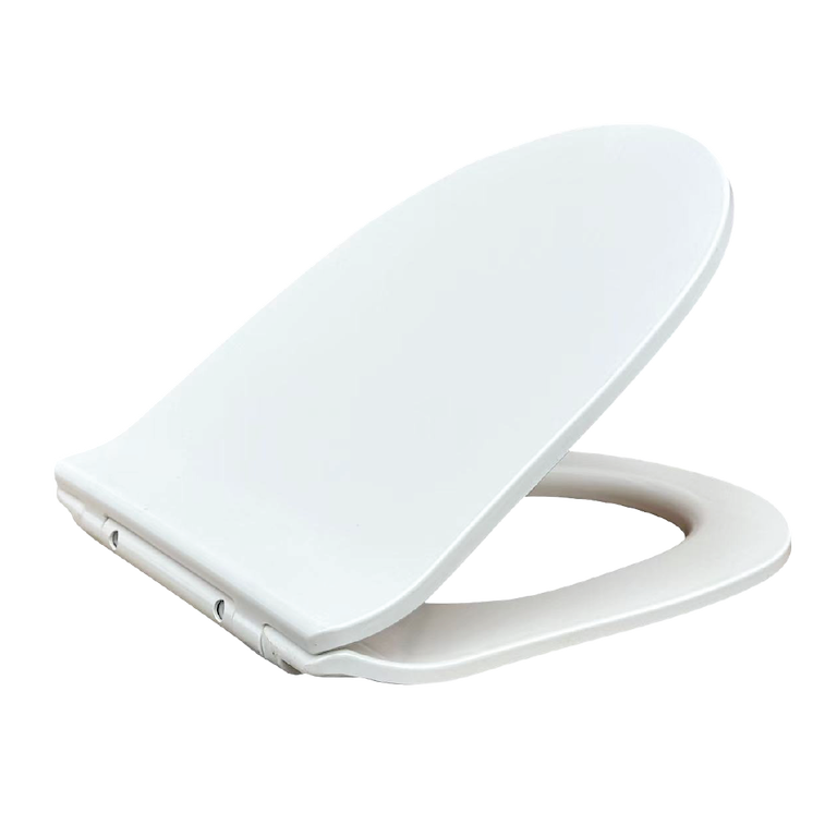 WC daska HIDROSAN - D-SHAPE [softclose,bela,sjaj]