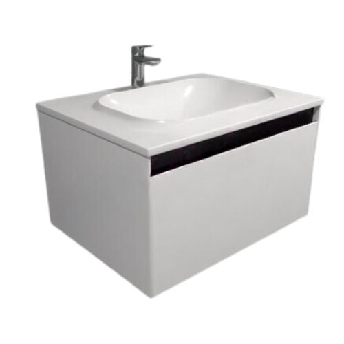 Ormaric konzolni KOLPA - PANDORA OUP 75 WHITE 75x43,6cm [514150] - sa umivaonikom od LM
