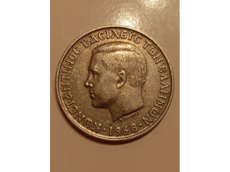 10 draxmi 1968g.