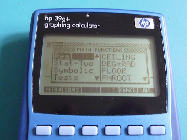 HP 39G+  neispravan grafički kalkulator