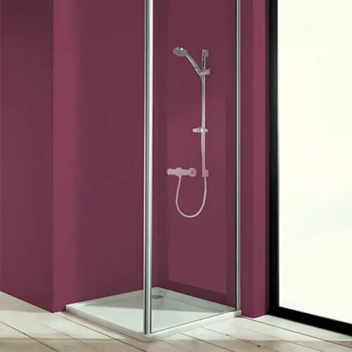 Tus paravan HUPPE - X1-200 panel bocni 100cm [hrom,transp]