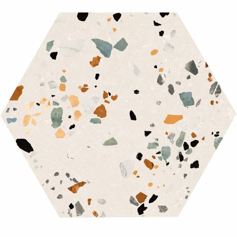 Podna plocica HEX. GOBI NUDE 20x24 [porcelan]