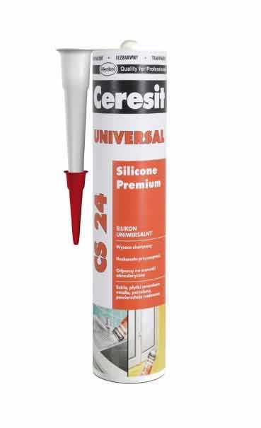 Silikon CS 24 - transparentni CERESIT