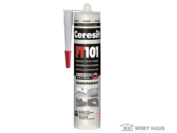 Silikon FT 101 - transparentni CERESIT 280ml
