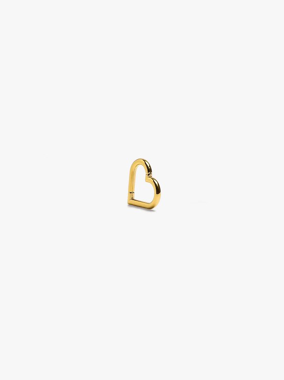 HEART PIERCING - STAINLESS STEEL