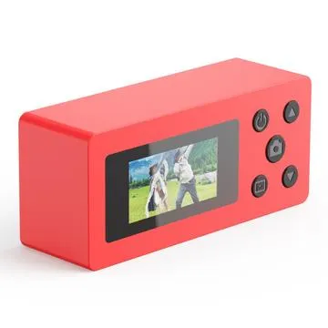 X7 FULL HD RETRO MINI POCKET CAMERA - RED