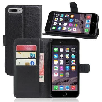IPHONE 7 PLUS / IPHONE 8 PLUS FUTROLA-NOVČANIK SA MAGNETNIM ZATVARANJEM - CRNA