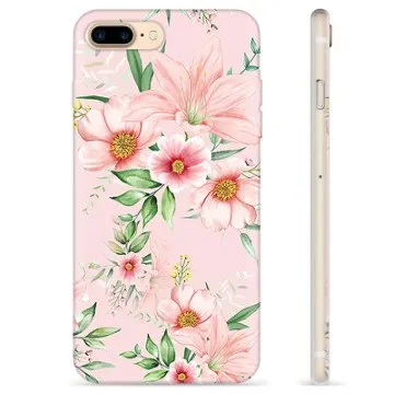 IPHONE 7 PLUS / IPHONE 8 PLUS TPU MASKA - AKVAREL CVEĆE