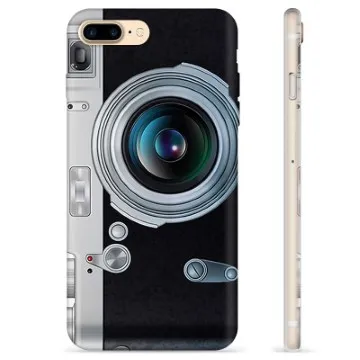 IPHONE 7 PLUS / IPHONE 8 PLUS TPU MASKA - RETRO KAMERA