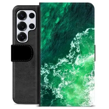 SAMSUNG GALAXY S25 ULTRA PREMIJUM FUTROLA-NOVČANIK - TALASI
