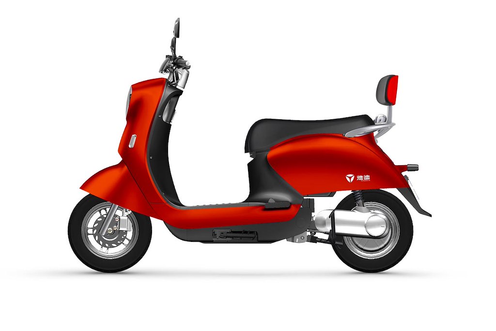 Baterijski skuter Yadea M6 72V 20Ah – crveni