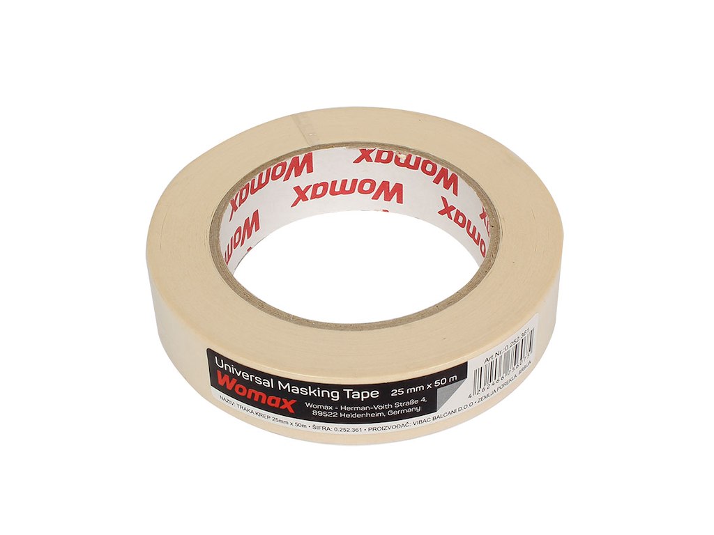 TRAKA KREP 25MM x 50M