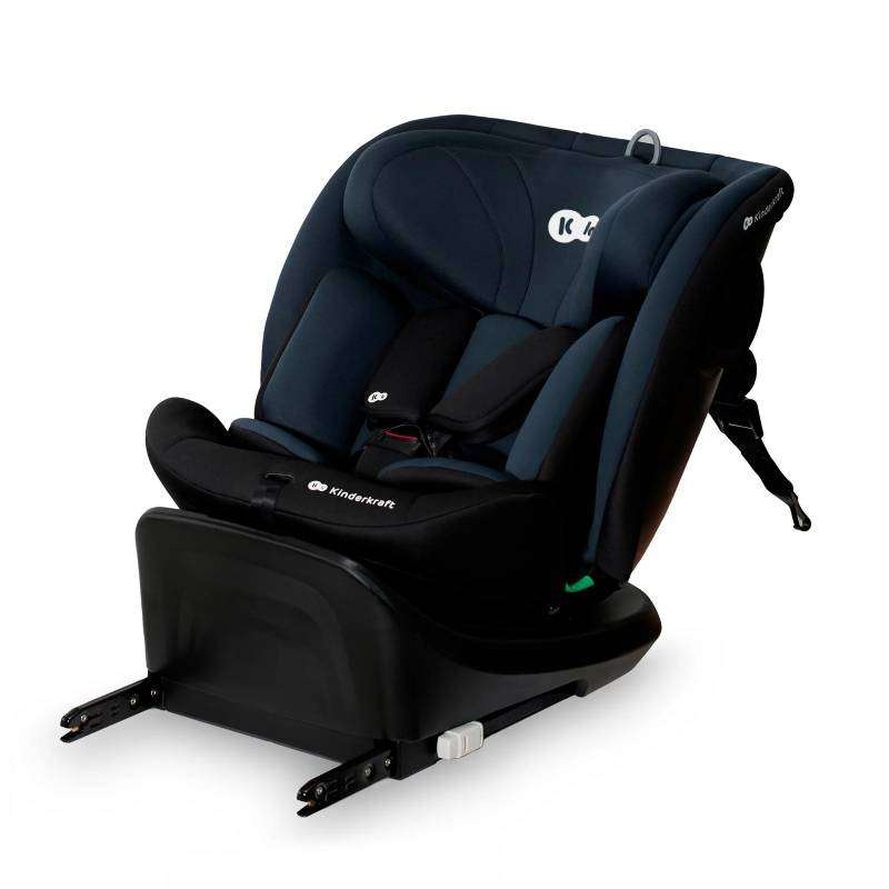 KINDERKRAFT AUTOSEDISTE I-GROW I-SIZE 40-150 CM BLACK