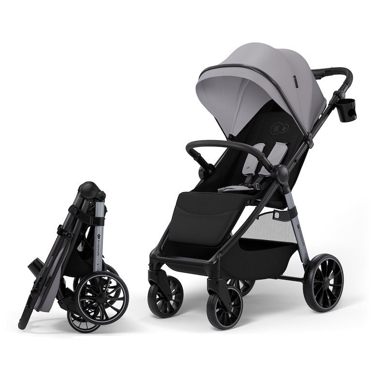 KINDERKRAFT KOLICA ZA BEBE GRANDE 2 GRAY