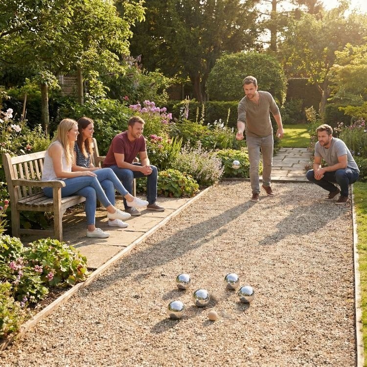 Set za igru boćanja – Petanque, 6 kugli + kofer i dodaci