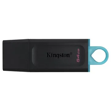 KINGSTON DATATRAVELER EXODIA FLEŠ MEMORIJA - 64GB - TIRKIZNA / CRNA