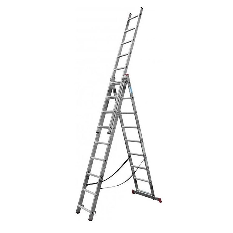 KRAUSE Corda Trodelne Aluminijumske Merdevine 3×11 – 6,45m