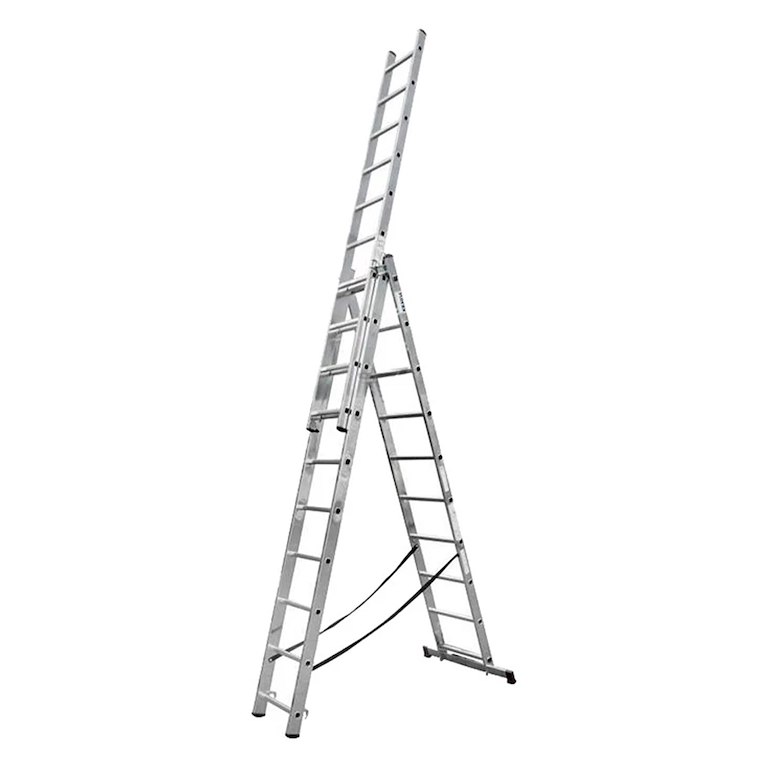 KRAUSE Corda Trodelne Aluminijumske Merdevine 3×10 – 6,15m
