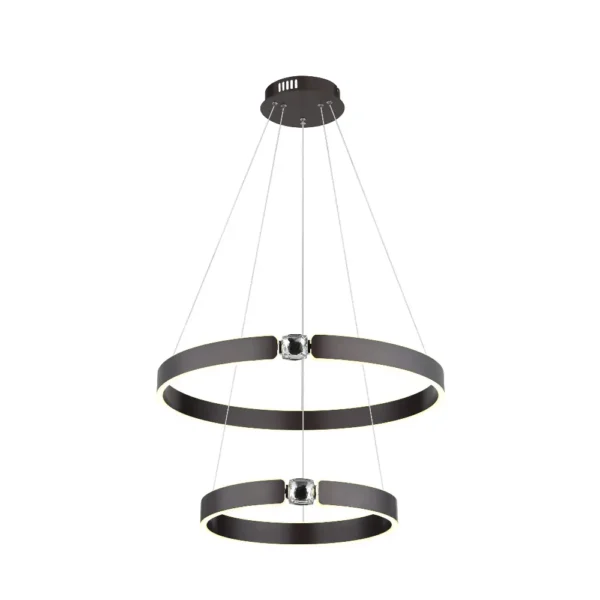 Globo Hendricks 67349H2 | Visilica | antracit | LED