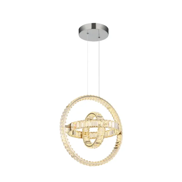 Globo Neil 67339-115C | Visilica | hrom | LED