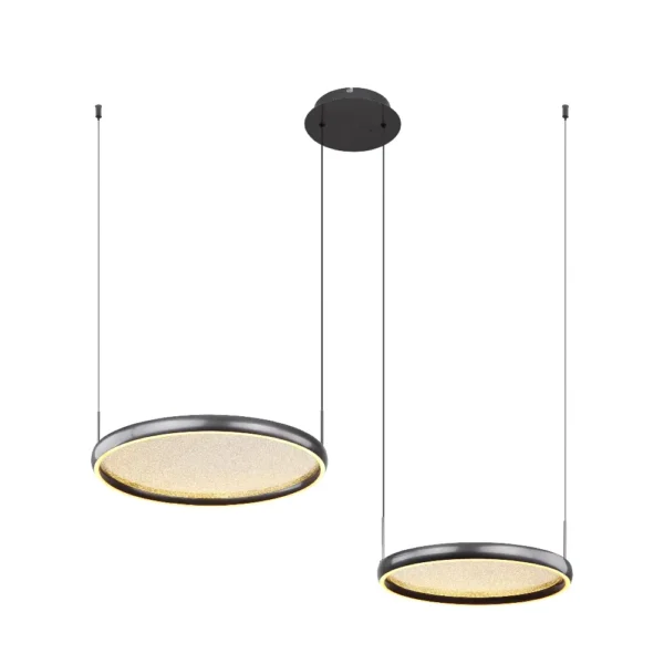 Globo Briggs 67186-50 | Visilica | crna | LED