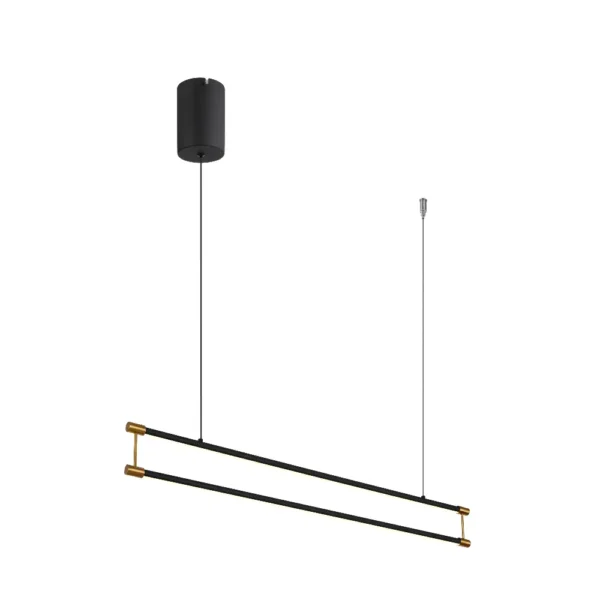 Globo Kayson 67184-30 | Visilica | crna | LED