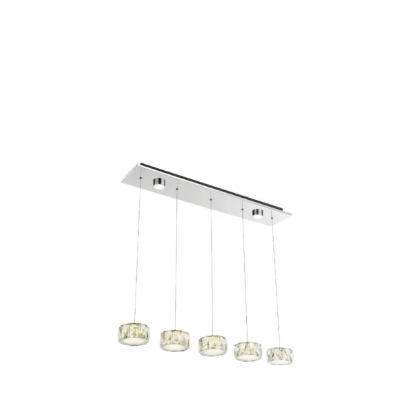 Globo Amur 49350-52H | Visilica | hrom | LED