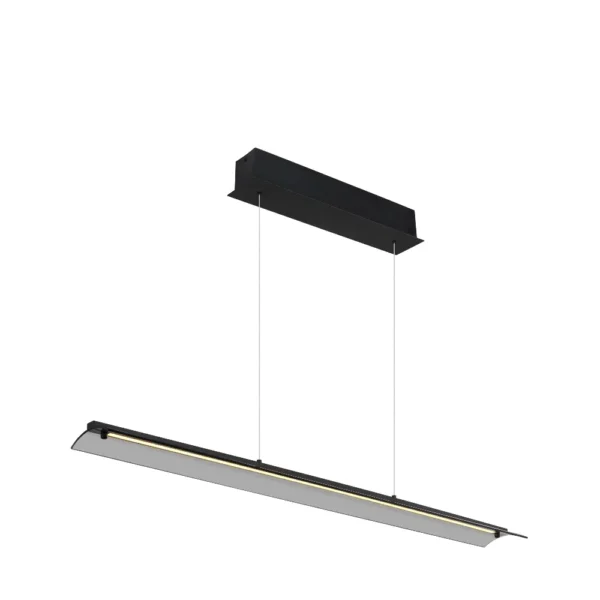 Globo Muriella 17017S | Visilica | crna | LED