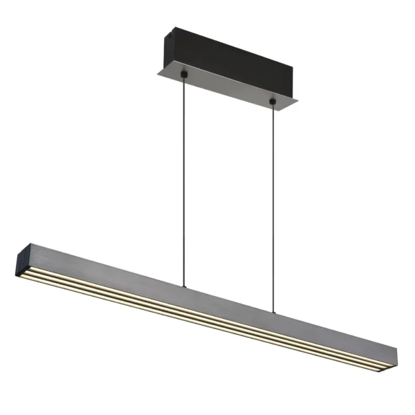 Globo Ethan 17016 | Visilica | siva | LED