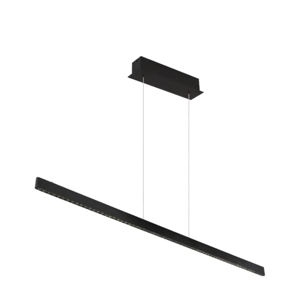 Globo Dentsy 17013HB | Visilica | crna | LED