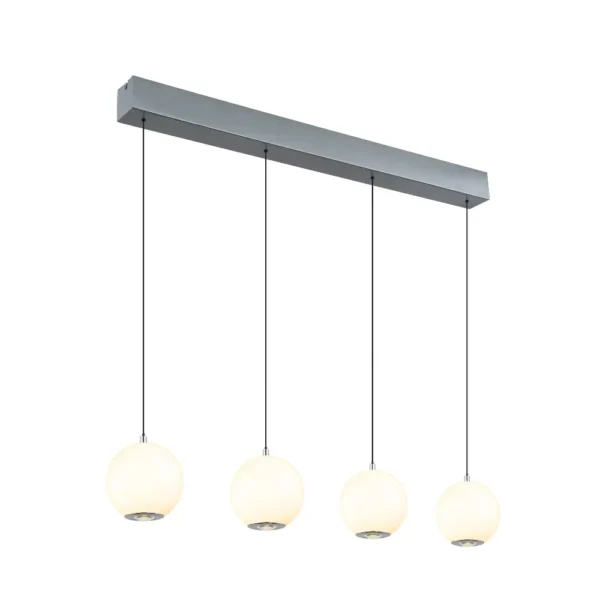 Globo Simmons 16062-4H | Visilica | antracit | LED