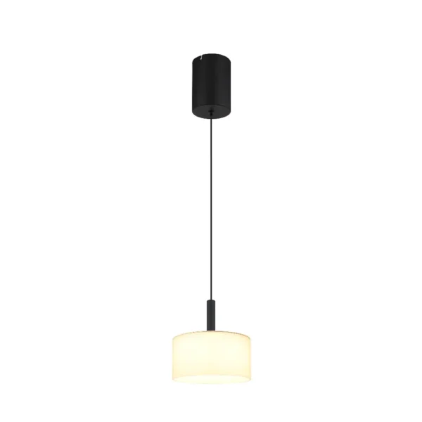 Globo Trenton 16052 | Visilica | crna-opal | LED