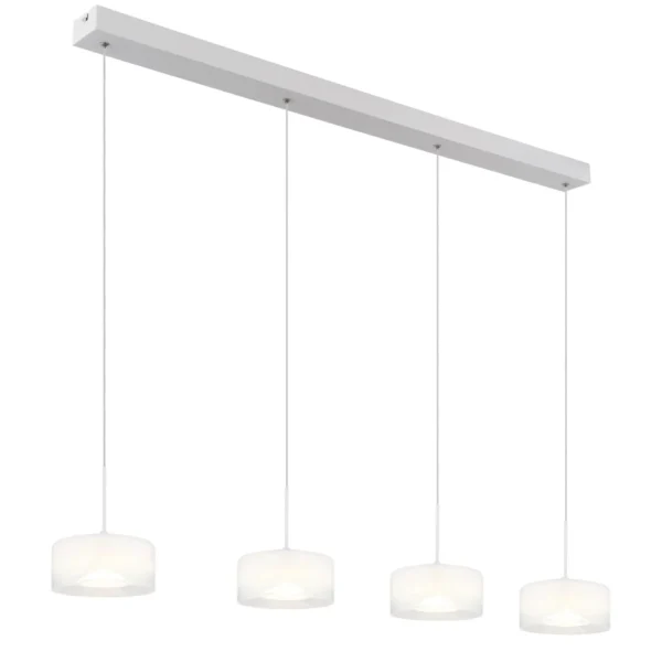 Globo Belinda 16024-4W | Visilica | bela | LED