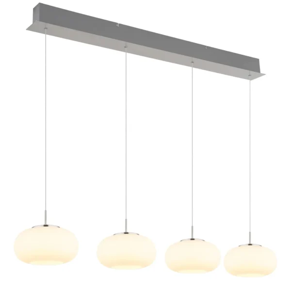 Globo Quintara 15744-4HN | Visilica | nikl-opal | LED