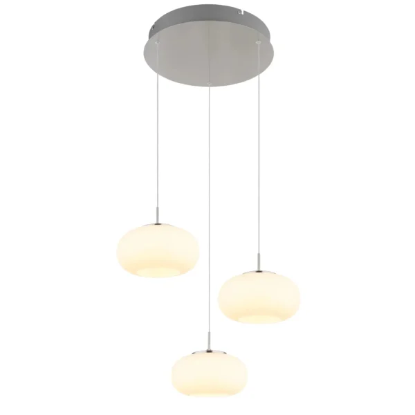 Globo Quintara 15744-3HN | Visilica | nikl-opal | LED