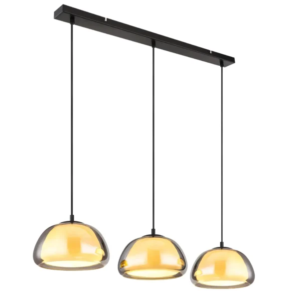 Globo Jella 15743-3H | Visilica | crna-opal | 3xE14