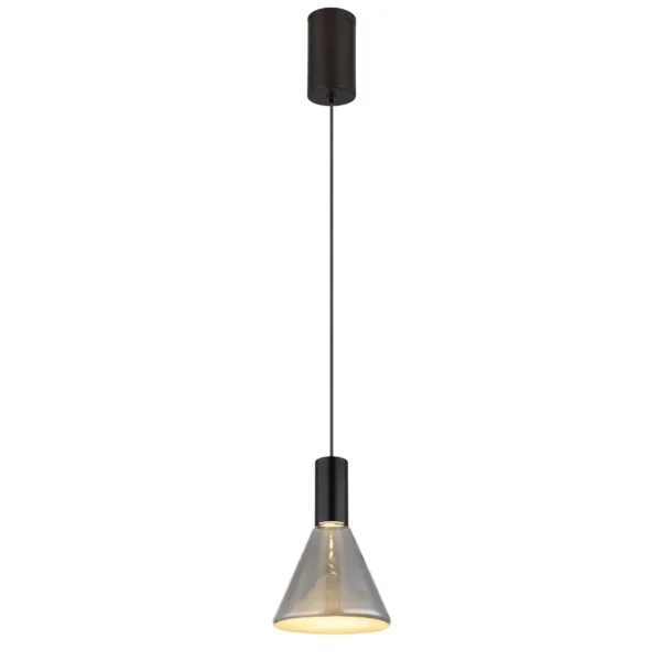 Globo Labora 15741H | Visilica | crna | LED