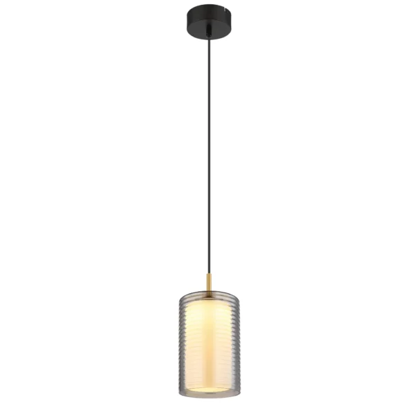 Globo Lampigna 15740 | Visilica | crna-opal | LED