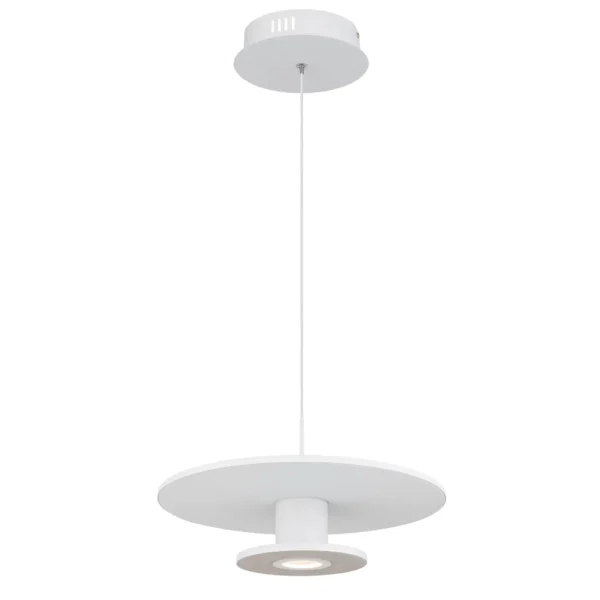 Globo Carter 15647W | Visilica | bela | LED