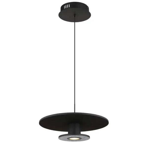 Globo Carter 15647S | Visilica | crna | LED