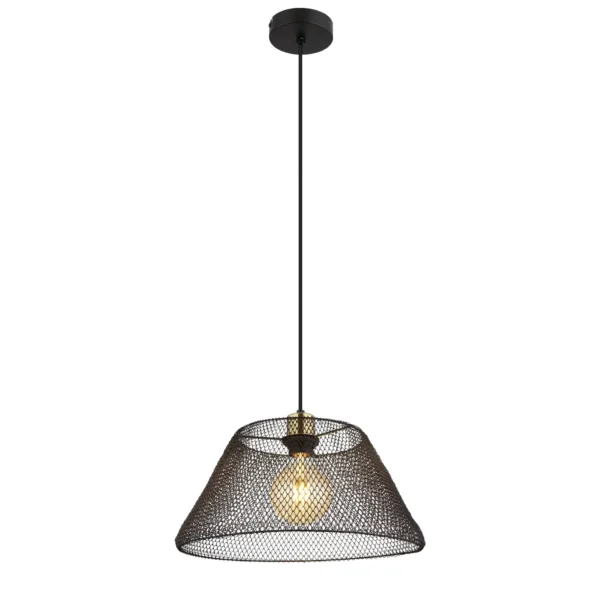 Globo Baku 15646H1 | Visilica | crna | E27