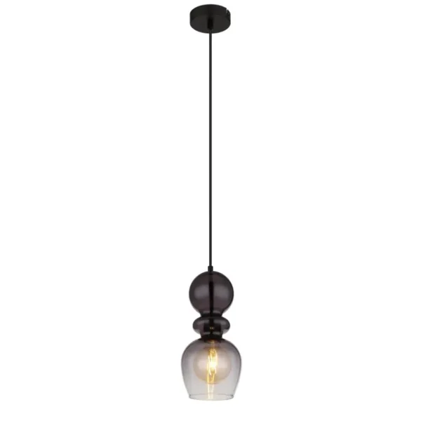Globo Clarity 15174H | Visilica | crna | E27