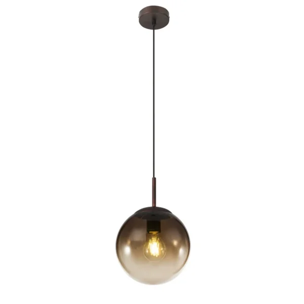 Globo Varus 15865 | Visilica | braon | E27