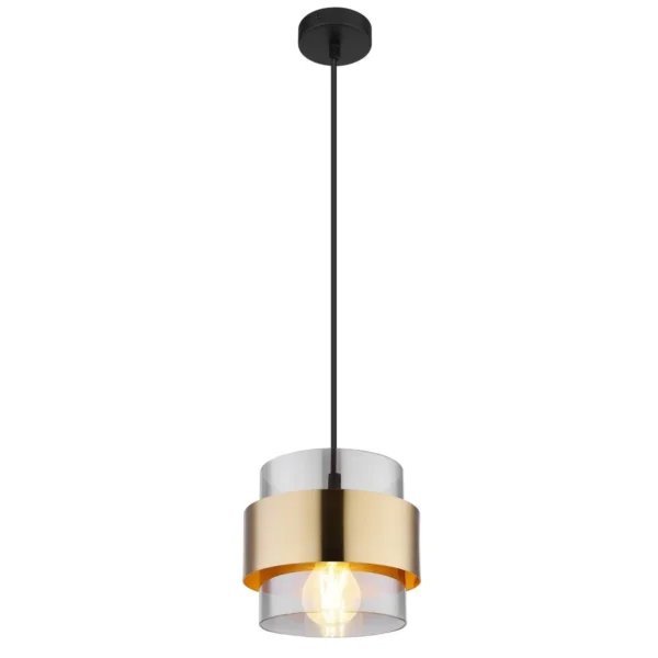 Globo Milley 15560H | Visilica | mesing-crna | E27