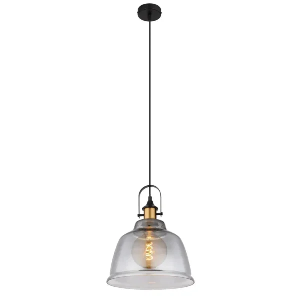Globo Dorothea 15558H1 | Visilica | crna | E27
