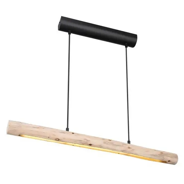 Globo Mella 15379-15 | Visilica | drvo | LED