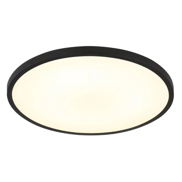 Globo Nielsen 41566-20S | Plafonjera | crna | LED