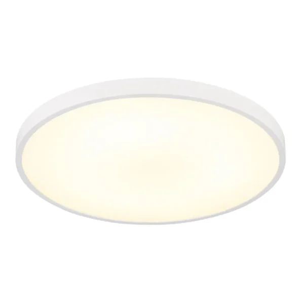 Globo Nielsen 41566-15W | Plafonjera | bela | LED