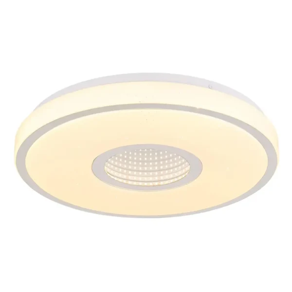 Globo Astania 41264T | Plafonjera | bela | LED