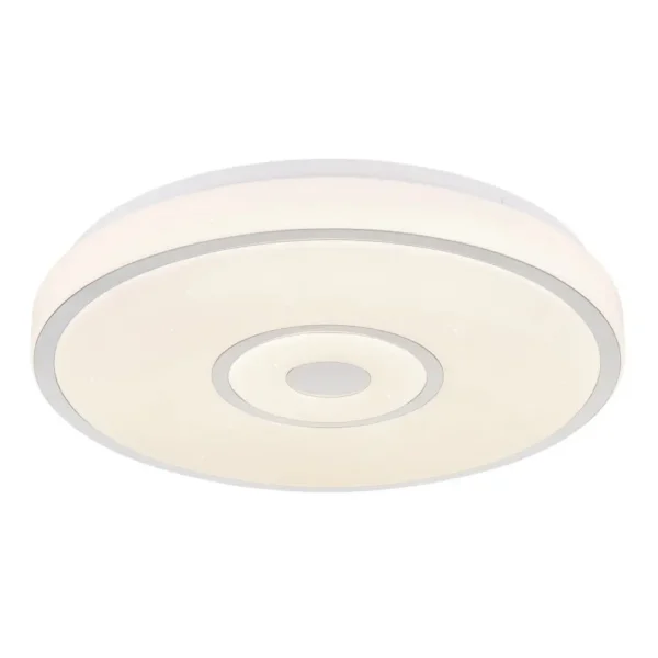 Globo Astania 41264K | Plafonjera | bela | LED